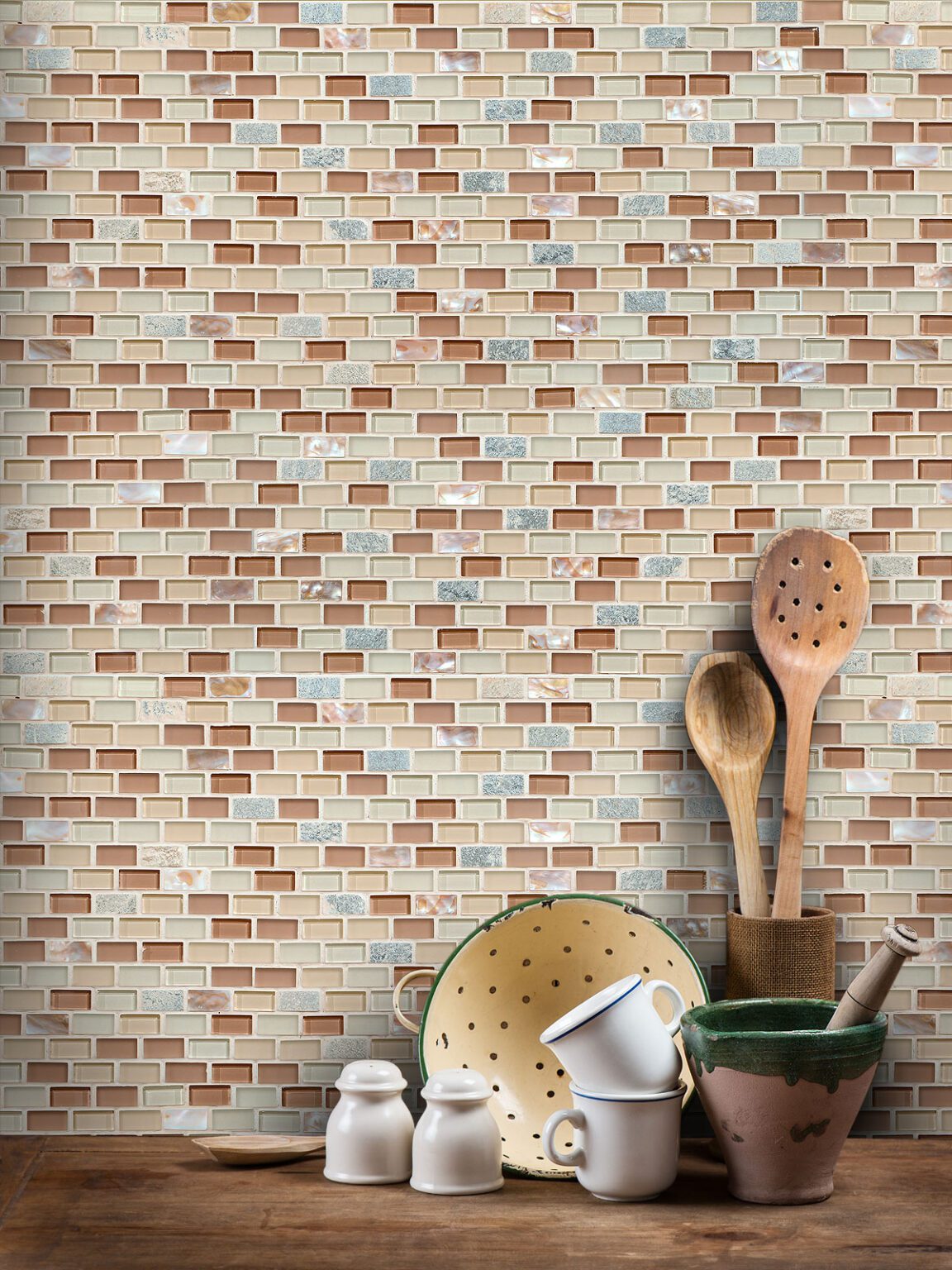 Shell Backsplash Tile - (Luxury Look!) Natural Shell Tile | Backsplash.com