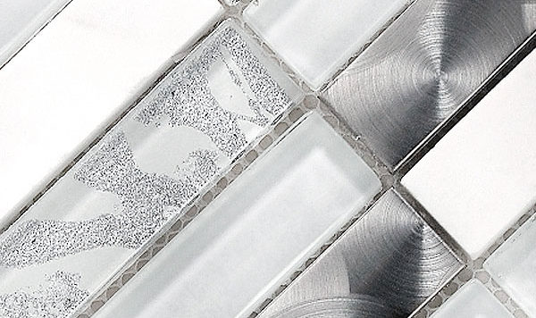 METAL BACKSPLASH TILE Mosaics Ideas | Backsplash.com