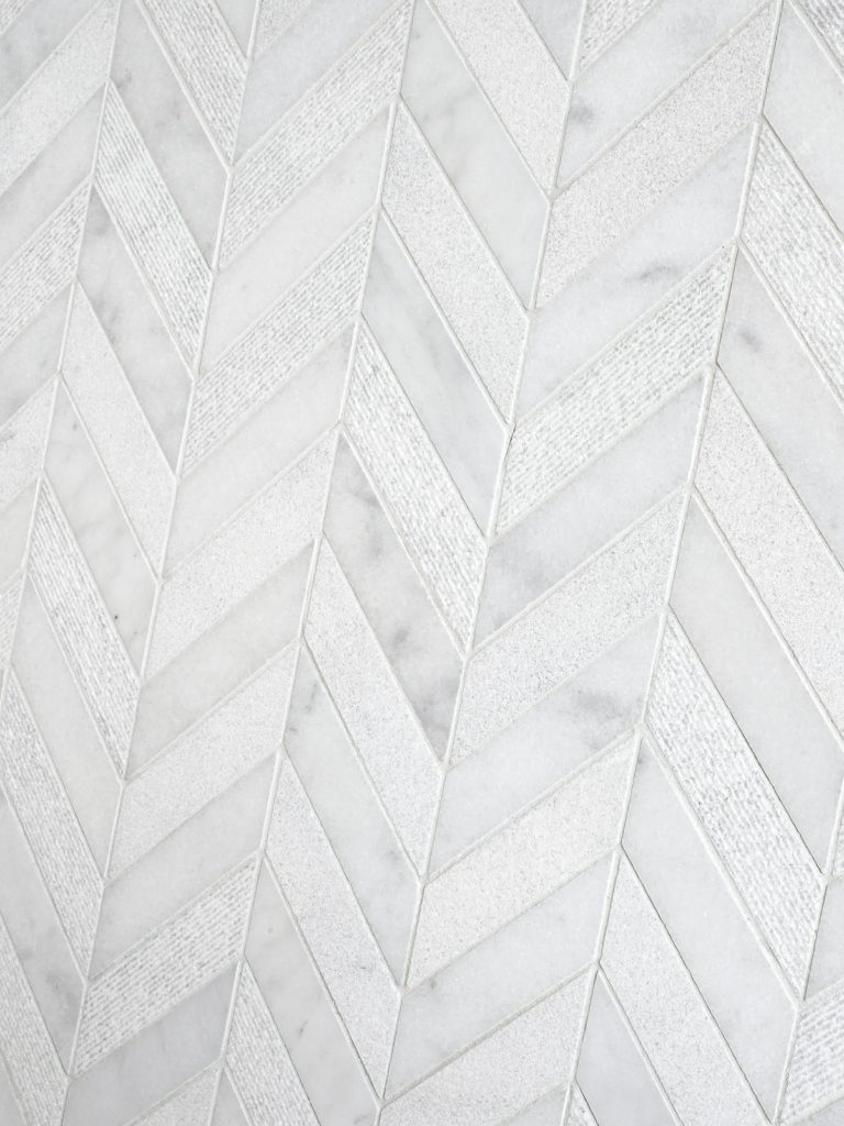 14+ Chevron Tile Backsplash Ideas (TIMELESS) - Chevron Pattern