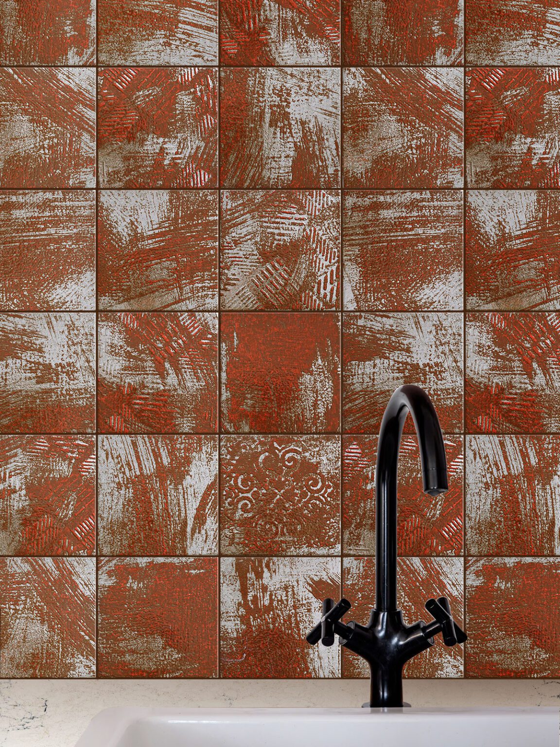 Red Backsplash Tile - (Shop Best Tile Deals!) at Backsplash.com