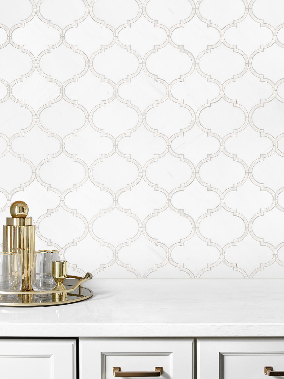 Shop – Mother of Pearl Backsplash Tile – ( Exclusive ) Focal Point