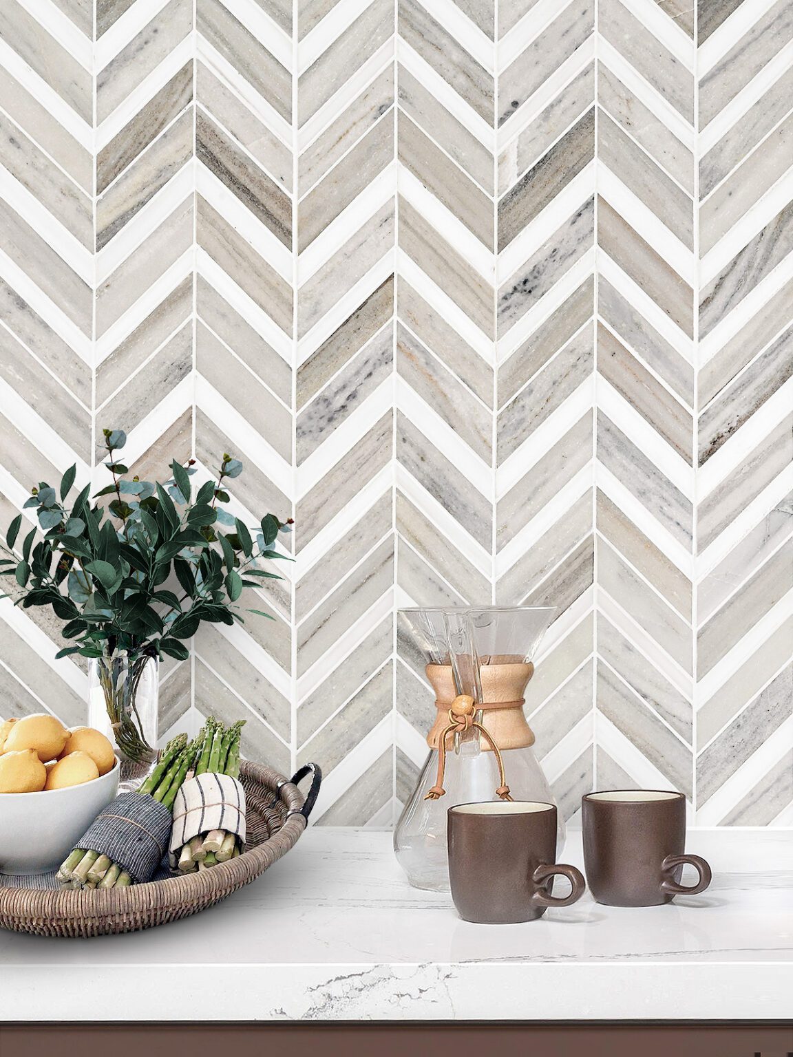 25+ Brown Kitchen Backsplash ( ELEGANT & WARM ) - Brown Tile