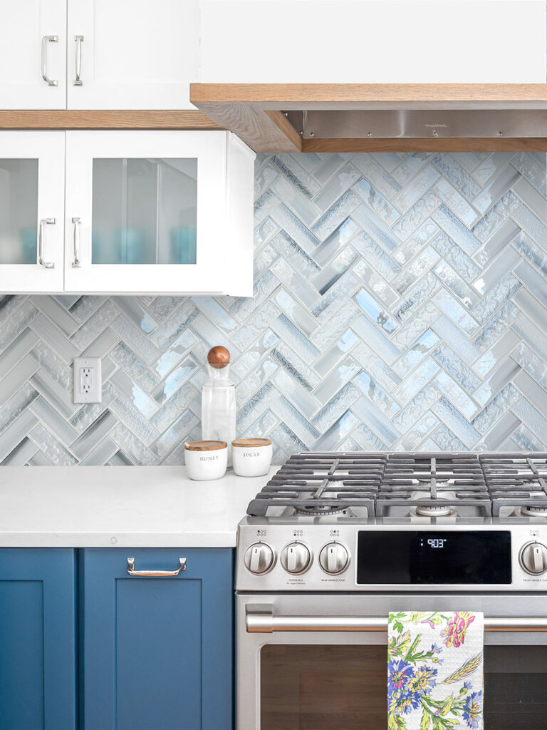 10+ Blue Backsplash for Kitchen ( TRENDIEST ) - Tile Ideas