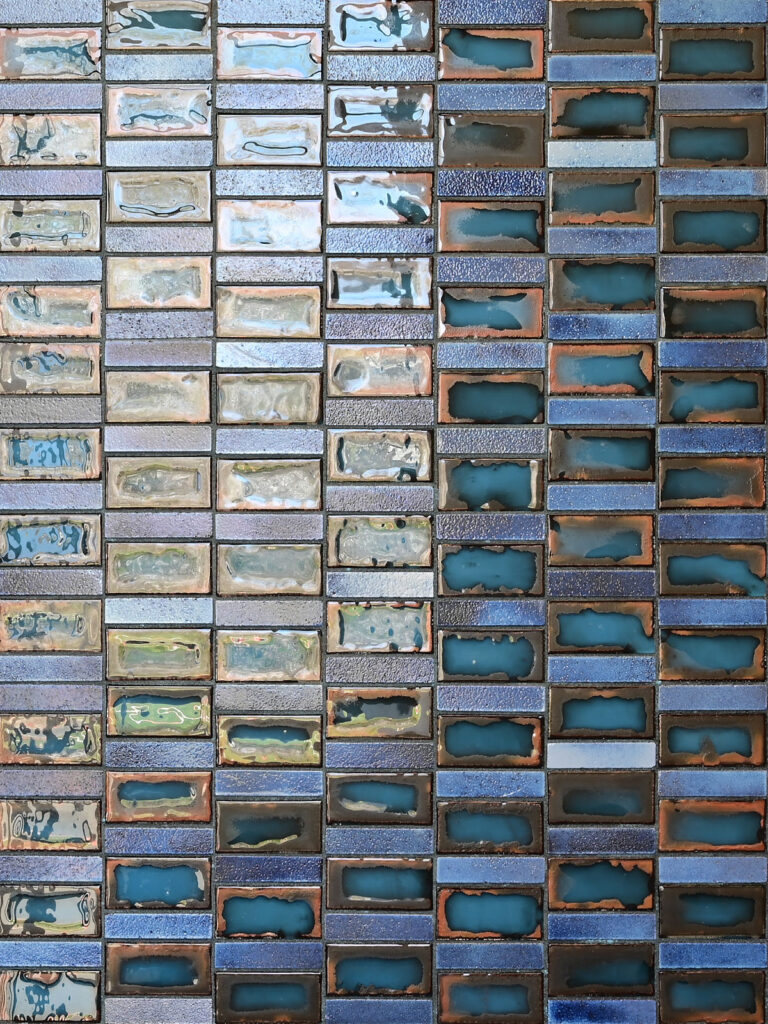 Unique Blue Rustic Glass Backsplash Tile Backsplash.com