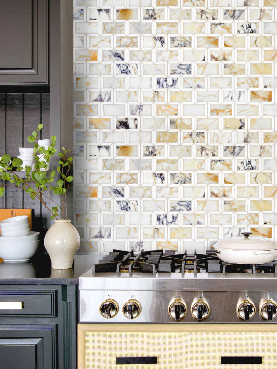 19+ Multicolor Subway Backsplash ( EYE-CATCHING) - Tiles