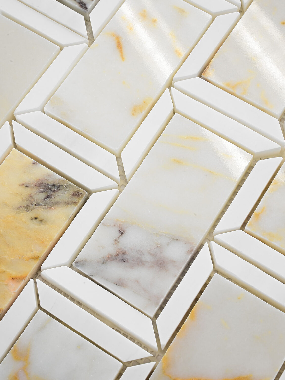 Multi Color Marble Backsplash Tile | Backsplash.com