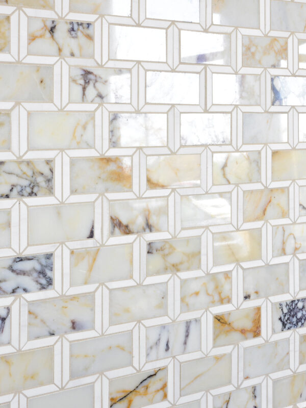 Multi Color Marble Backsplash Tile | Backsplash.com